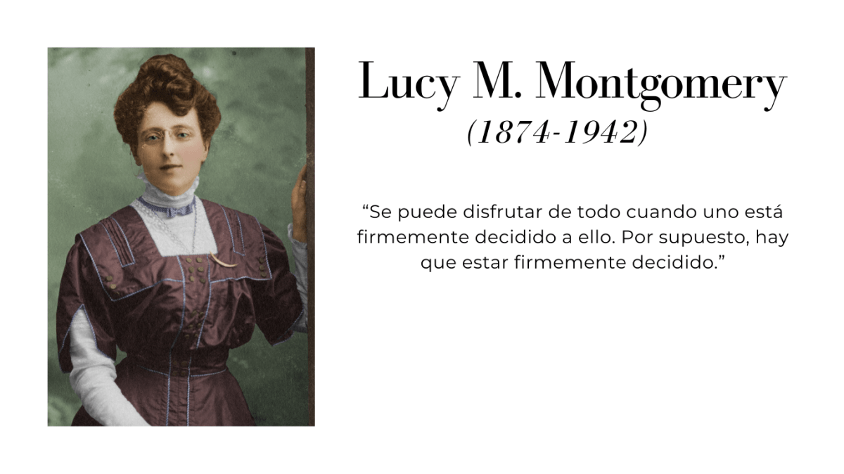 200 aniversario del nacimiento de Lucy Montgomery – Leyendo se entiende la gente